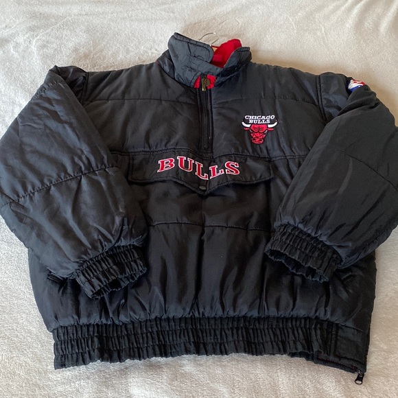Pro Player | Jackets & Coats | Vintage Pro Player 9s Chicago Bulls Puffer Jacket Rare | Poshmark